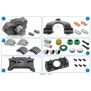 4124 / Caliper Complete Repair Kit (Right) - Industry Shop